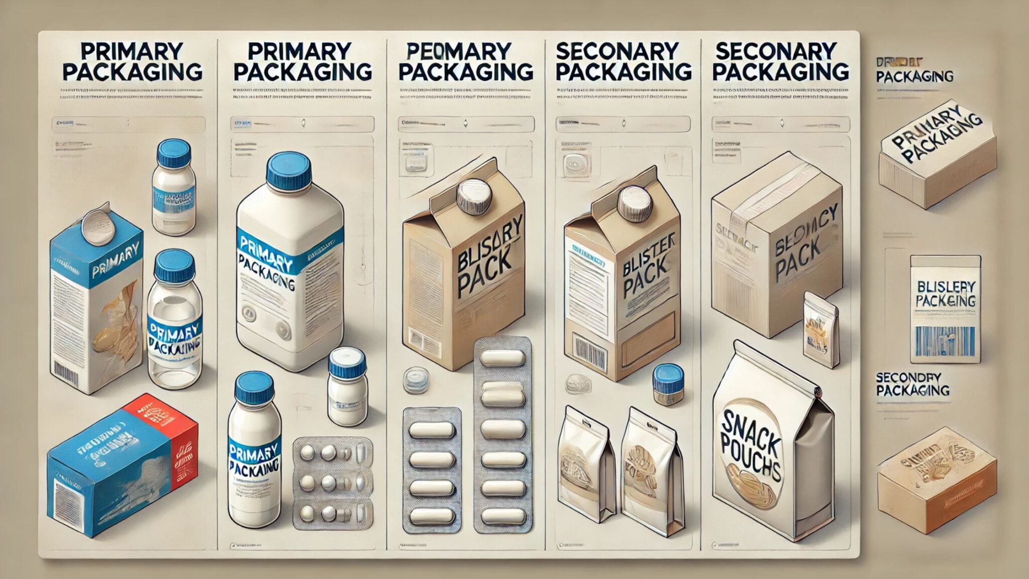 Primary Packaging vs Secondary Packaging: Key Differences Explained