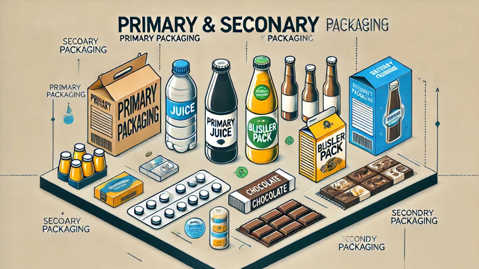 Primary and Secondary Packaging: Understanding Their Roles & Importance