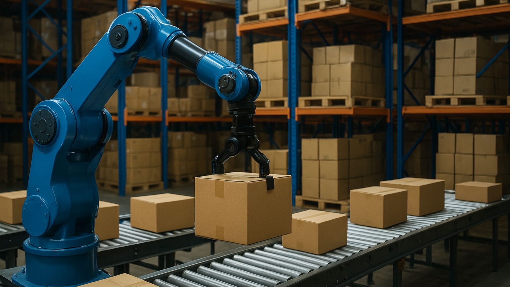 Automated Material Handling for Packaging Efficiency